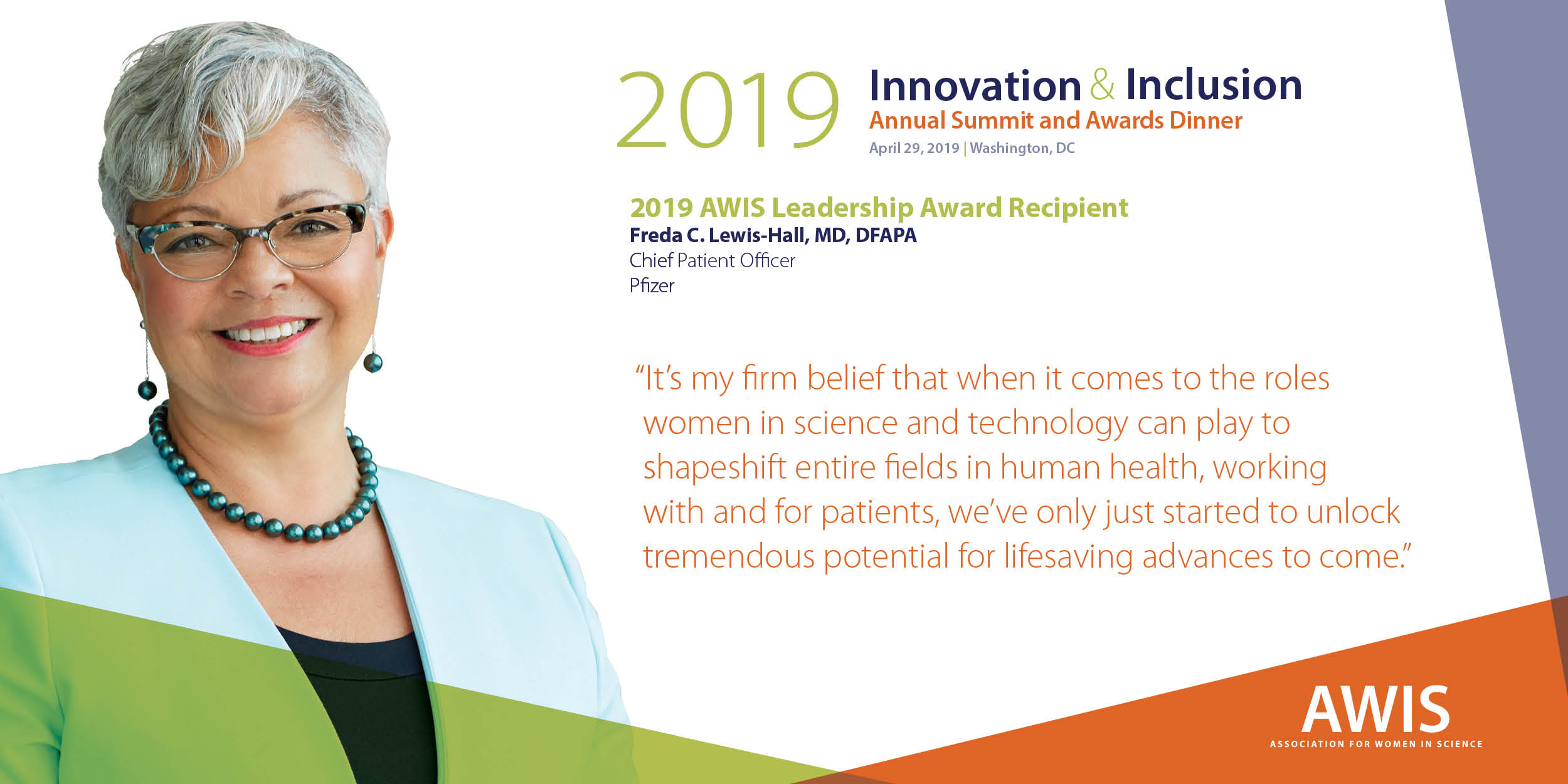Dr. Freda C. Lewis-Hall to be Honored with Leadership Award at AWIS ...
