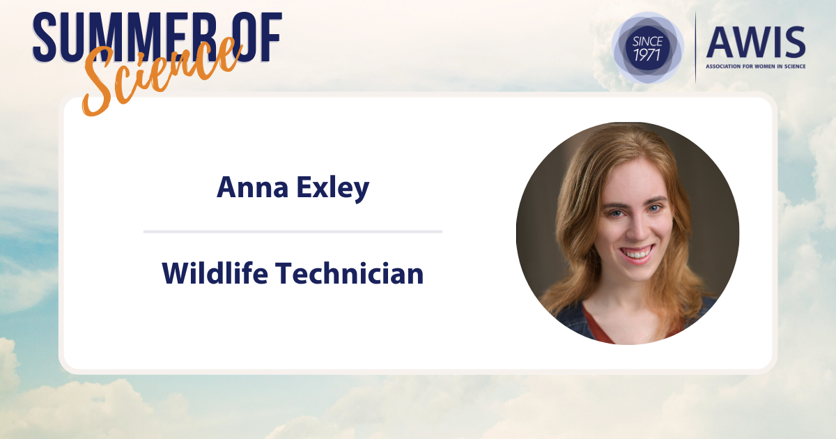 Anna Exley lands her dream career as a wildlife technician - AWIS